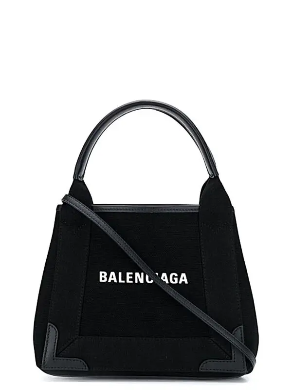 Balenciaga Leather Handheld Bag - Black