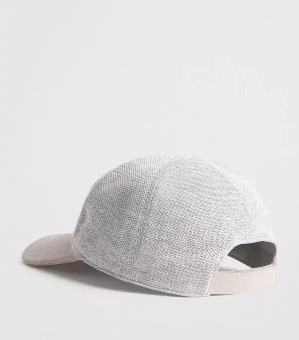 Eleventy Piqué Cotton Baseball Cap