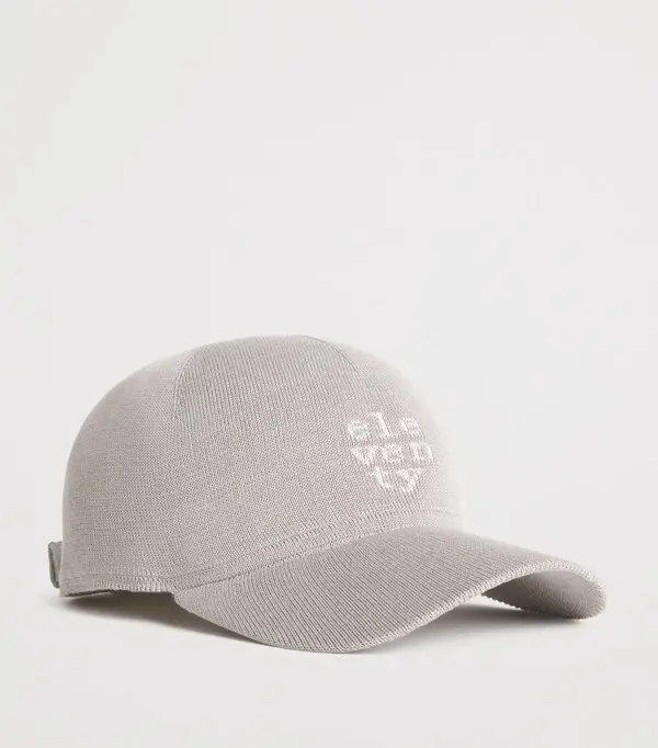 Eleventy Cotton-blend Baseball Cap - Neutral