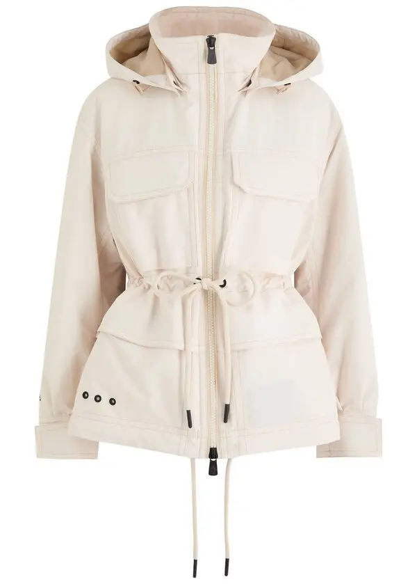 Moncler Nimba Padded Shell Jacket - Ivory