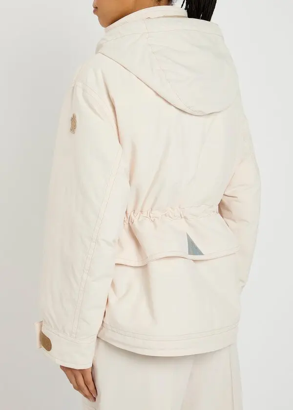 Moncler Nimba Padded Shell Jacket - Ivory