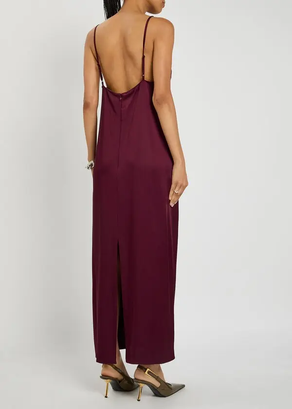 Stella McCartney Satin Maxi Slip Dress