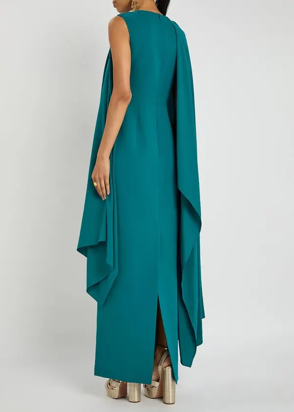 ROKSANDA Deena Draped Crepe Gown