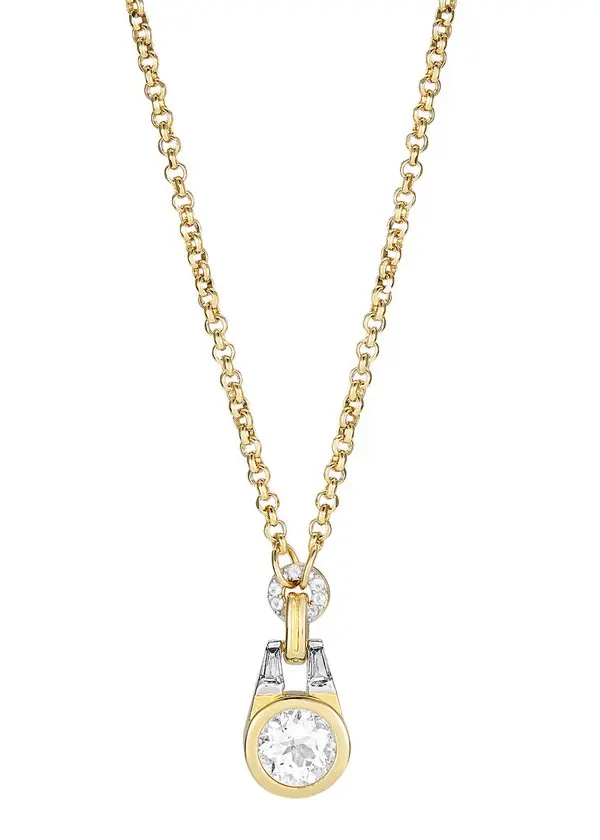 LAURA VANN Olive 18kt Vermeil Pendant Necklace - Gold