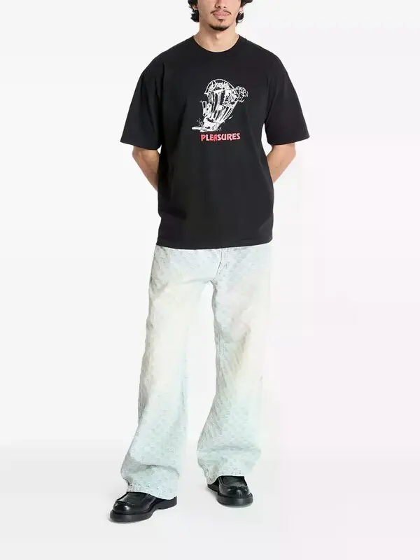 PLEASURES Graphic-print T-shirt