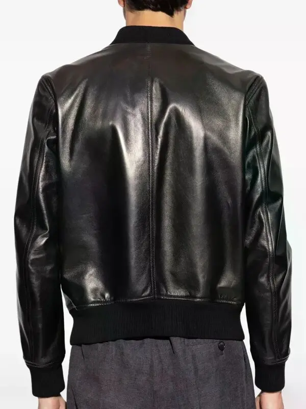 TOM FORD Leather Bomber Jacket