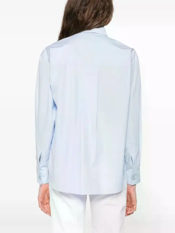 Maje Long Poplin Shirt