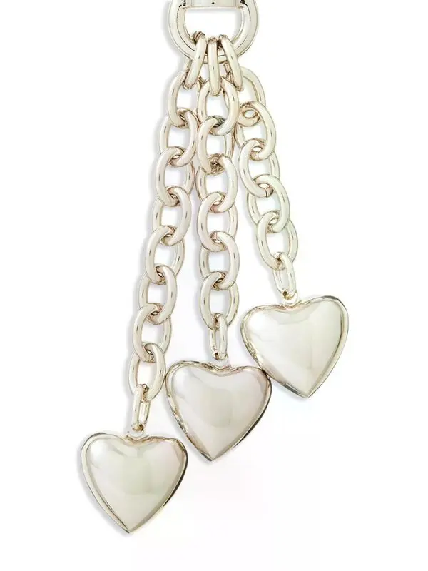 ROXANNE ASSOULIN Triple-heart Charm Keychain