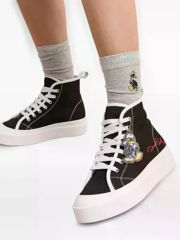 Karl Lagerfeld X Disney High-top Sneakers