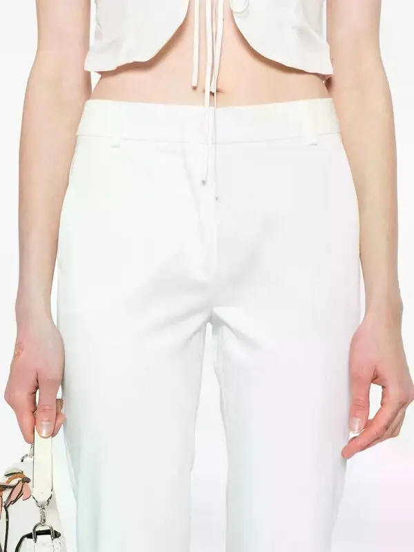 Max Mara Cecco Trousers - White