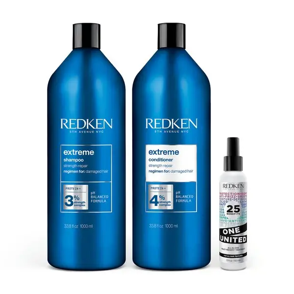REDKEN The Extreme Repair Set For Damaged Hair: A Haircare Trio - One-color