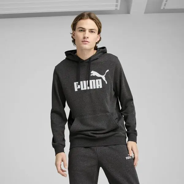 PUMA Essentials No. 1 Logo Hoodie - Gray