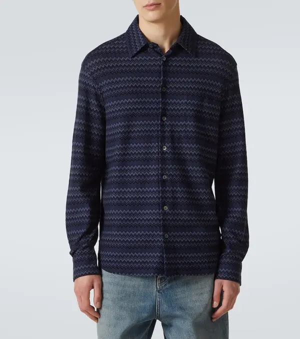 Missoni Zigzag Cotton Shirt