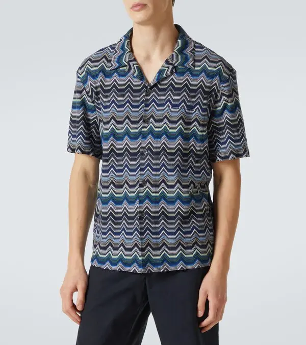 Missoni Zigzag Cotton Shirt