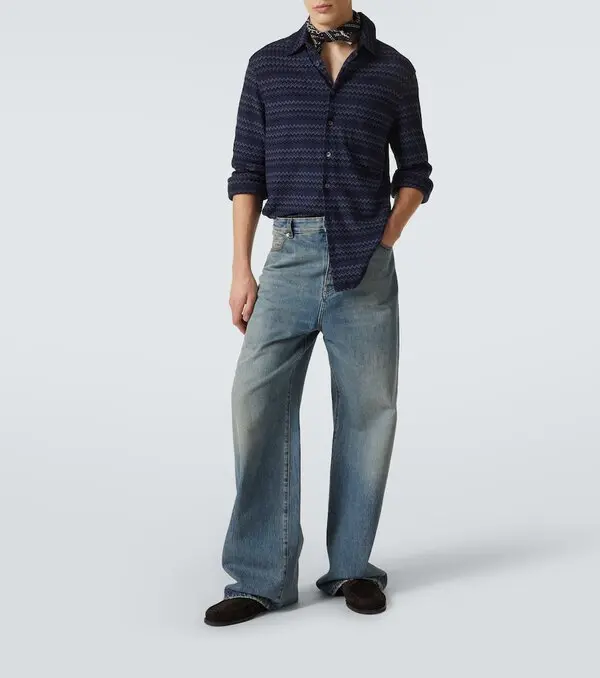 Missoni Zigzag Cotton Shirt