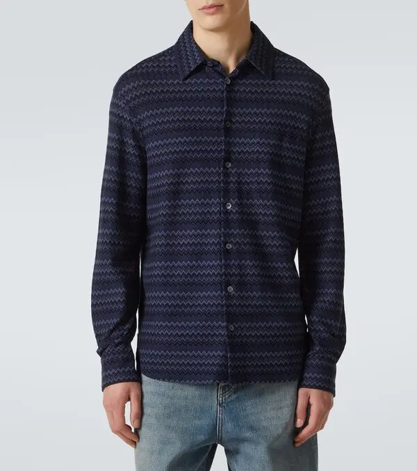 Missoni Zigzag Cotton Shirt