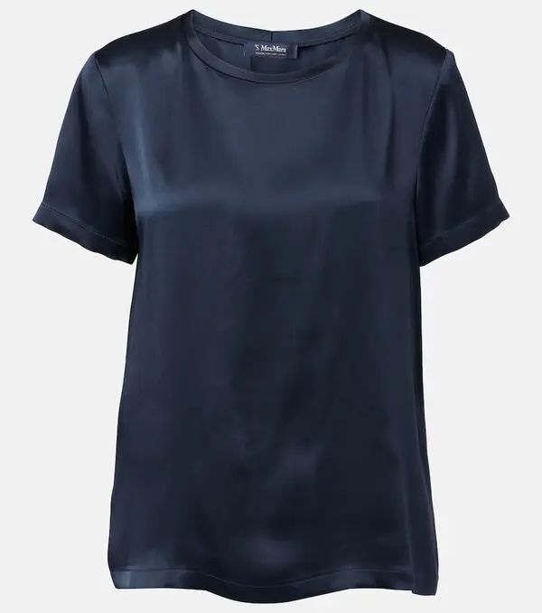 Max Mara Rebecca Satin T-shirt