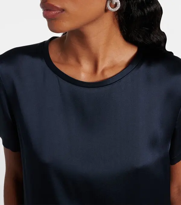 Max Mara Rebecca Satin T-shirt