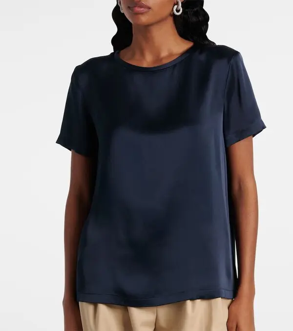 Max Mara Rebecca Satin T-shirt