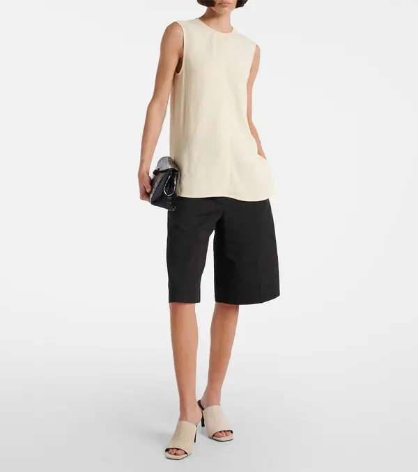 TOTEME Suede Mules - Beige