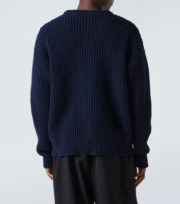 JIL SANDER Oversized Virgin Wool Sweater