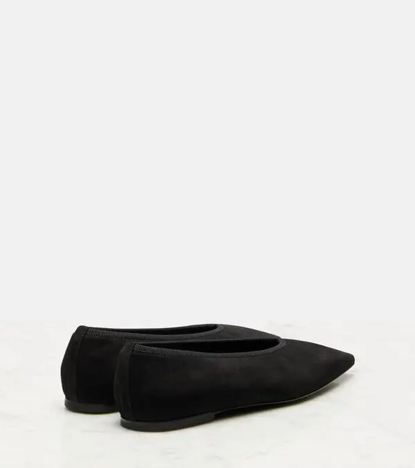 TOTEME Suede Ballet Flats