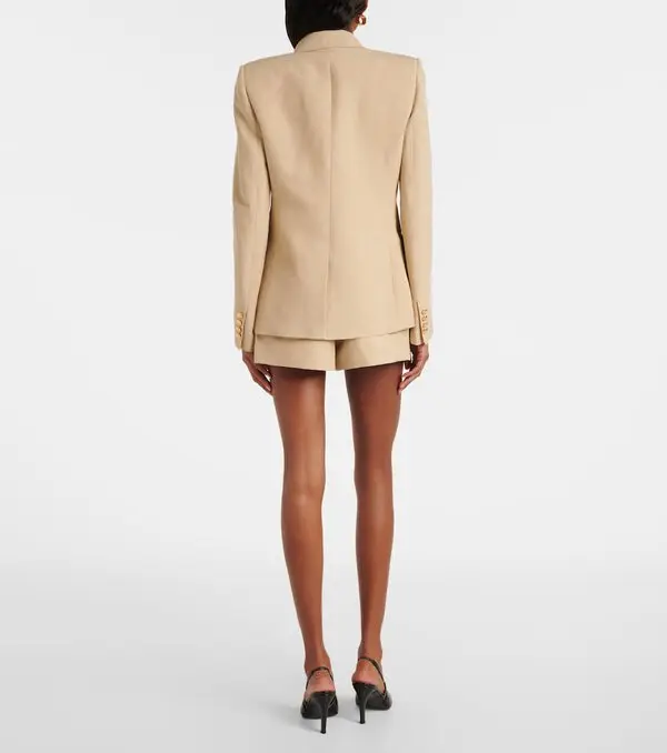 NILI LOTAN Veda Linen And Silk Blazer