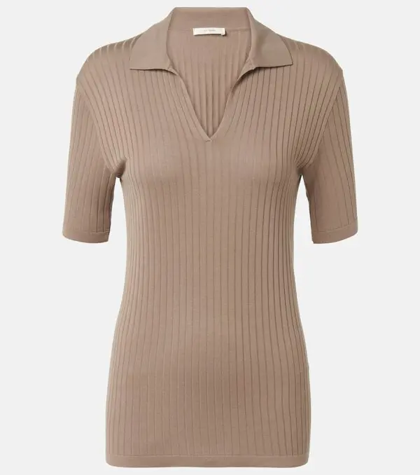THE ROW Kaiomi Polo Shirt - Beige