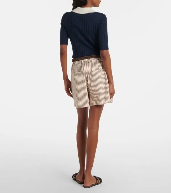 Brunello Cucinelli Striped Shorts