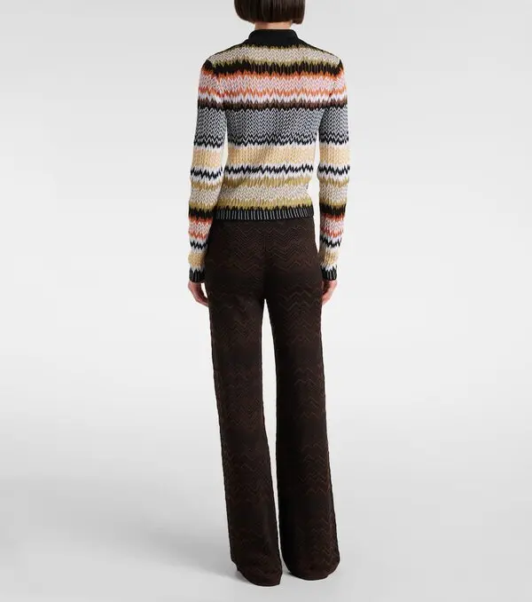 Missoni Zigzag Polo Sweater