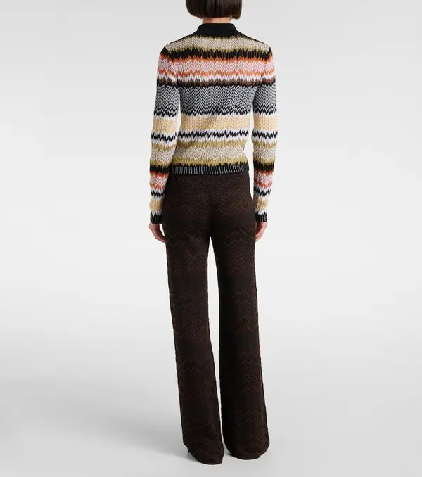 Missoni Zigzag Polo Sweater