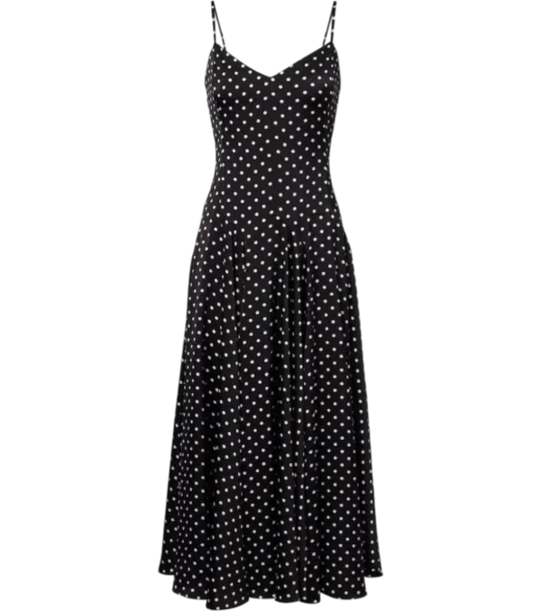 Polo Ralph Lauren Polka-dot Midi Dress