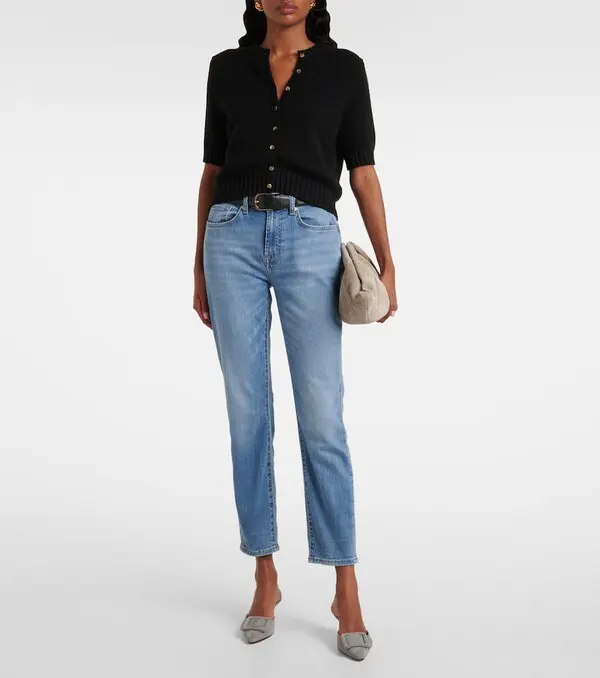 7 For All Mankind Mid-rise Slim Jeans