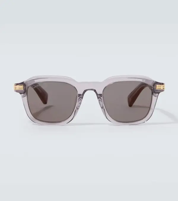 CARTIER Première De Square Sunglasses - Grey