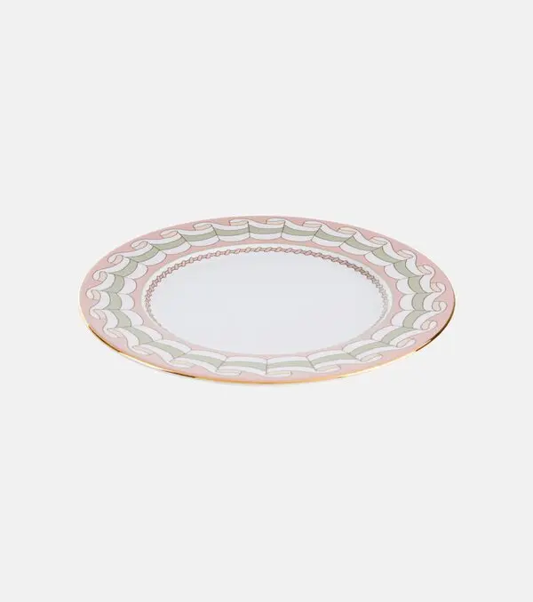 La DoubleJ Poseidon Dusty Pink Charger Plate - Multicoloured