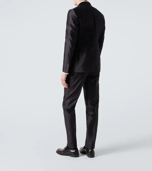 Dolce & Gabbana Silk Twill Suit - Black
