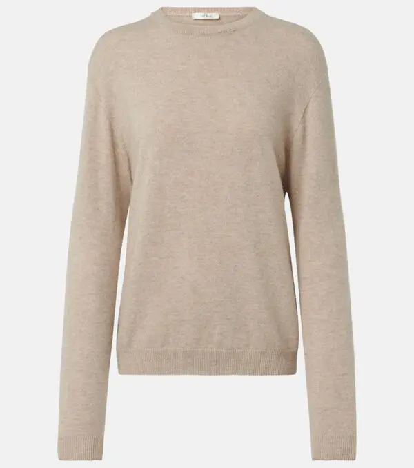 THE ROW Kisaora Cashmere Sweater - Beige