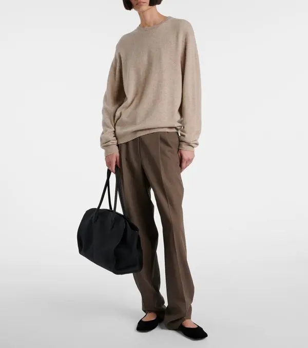 THE ROW Kisaora Cashmere Sweater - Beige