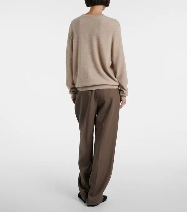 THE ROW Kisaora Cashmere Sweater - Beige