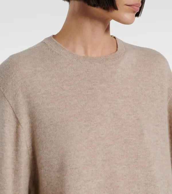 THE ROW Kisaora Cashmere Sweater - Beige