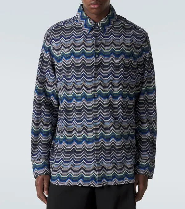 Missoni Zigzag Cotton Shirt