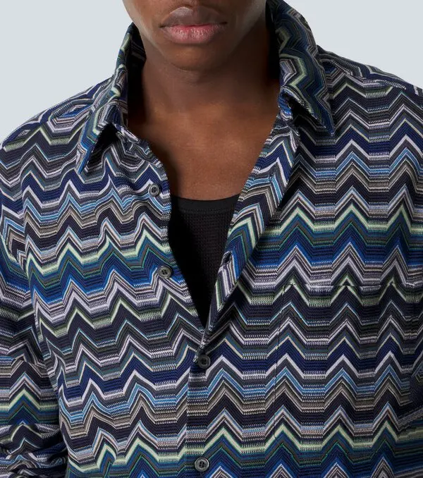 Missoni Zigzag Cotton Shirt