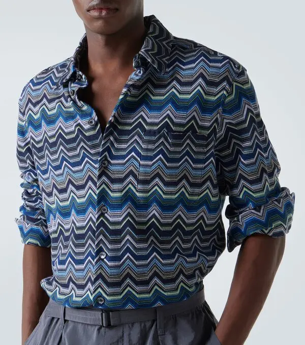 Missoni Zigzag Cotton Shirt