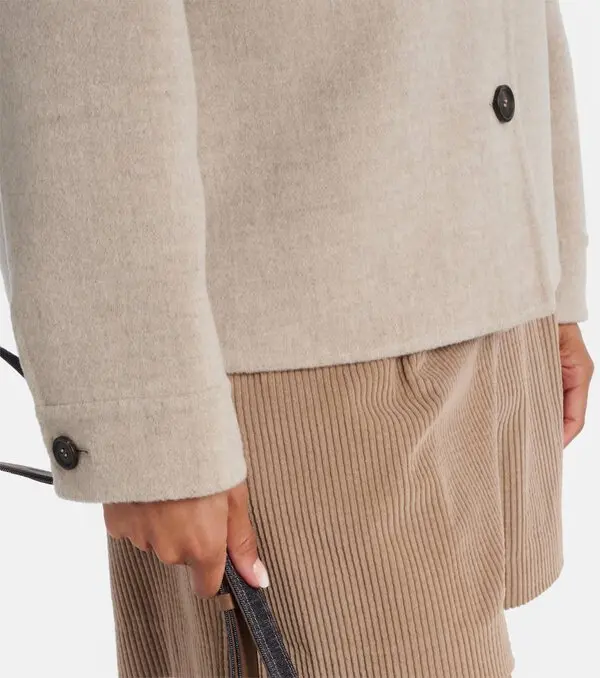 Brunello Cucinelli Wool And Cashmere Overshirt