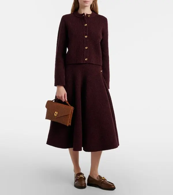 Bottega Veneta Knot Lock Intrecciato Leather Top-handle Bag - Brown