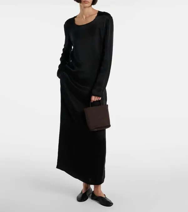 THE ROW Cecily Satin Tote Bag