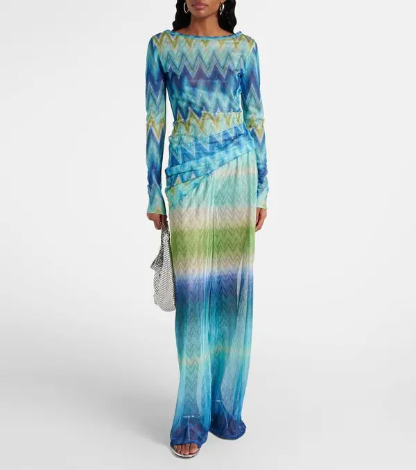 Missoni Zigzag Beach Dress - Multicoloured
