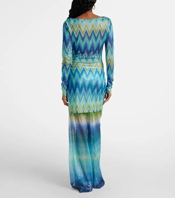 Missoni Zigzag Beach Dress - Multicoloured