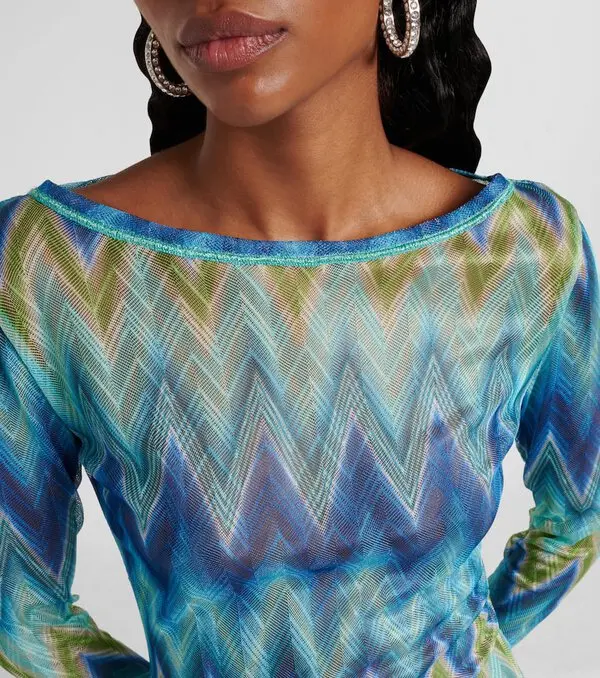 Missoni Zigzag Beach Dress - Multicoloured