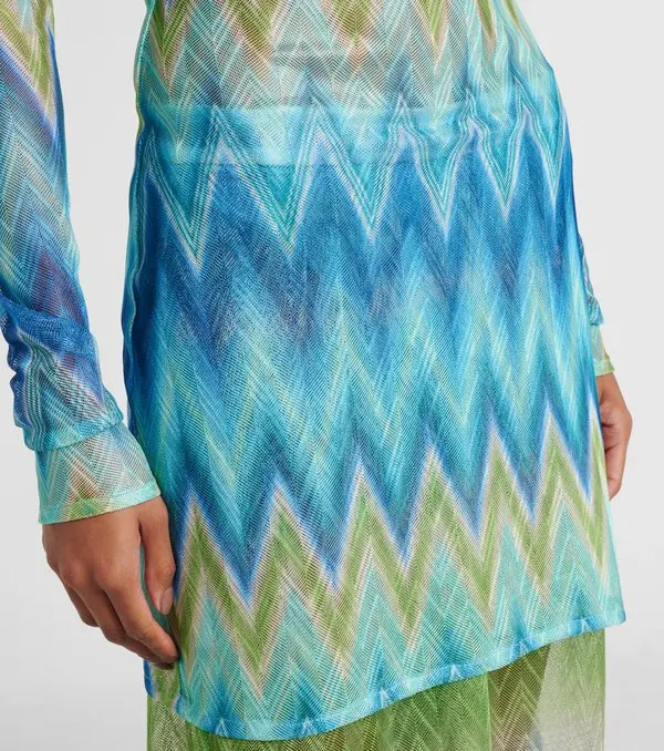 Missoni Zigzag Beach Dress - Multicoloured